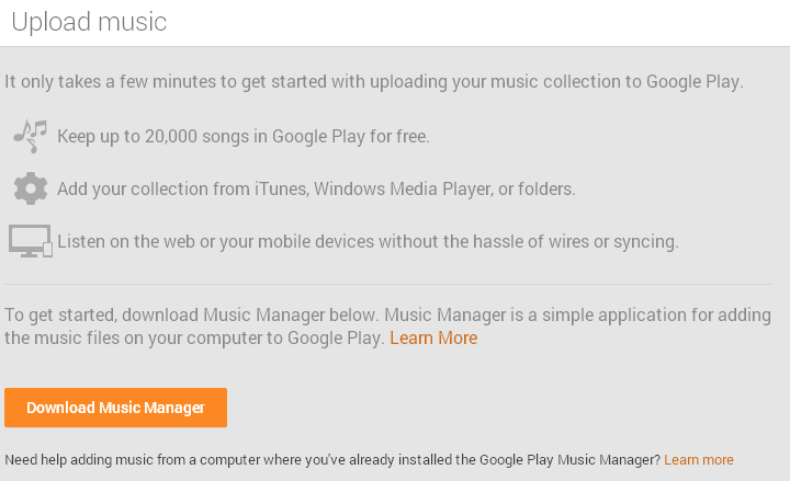 Setting up Google Play Music (& All Access)