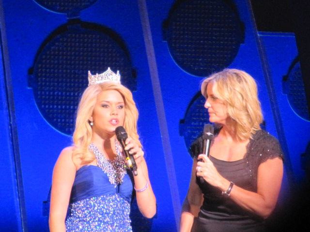 born to be brooke.: there she is... miss america. {johnny desmond.}