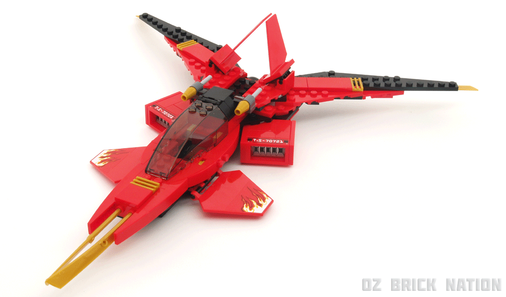 Oz Brick Nation: LEGO Ninjago 70721: Kai Fighter Review
