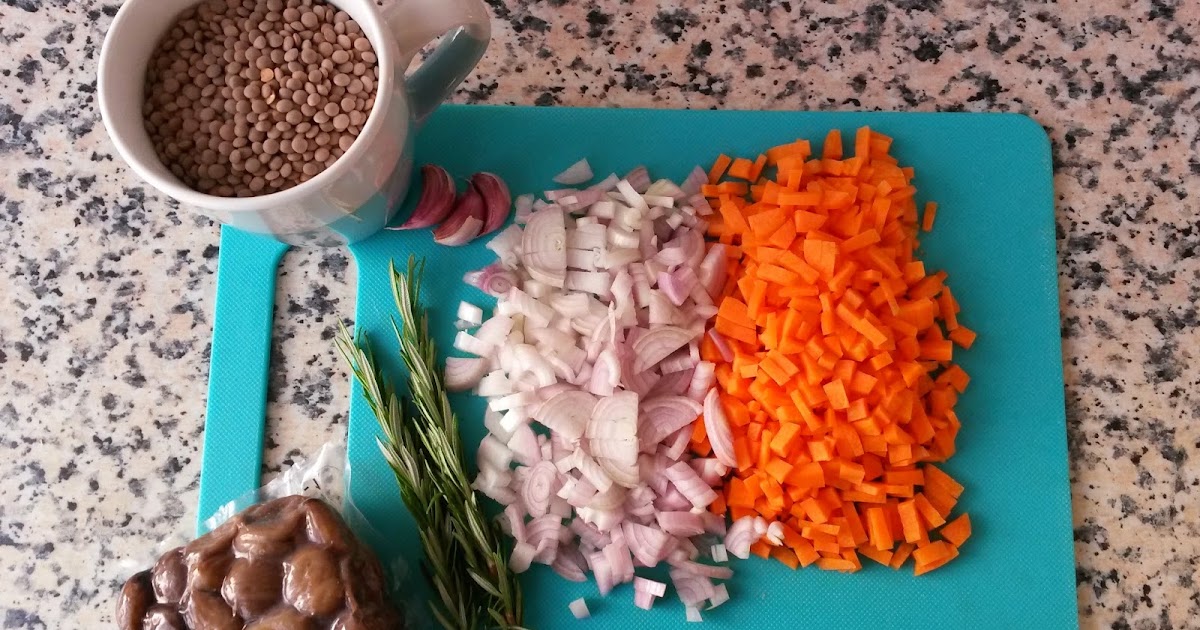 The Great Cookery Adventure: Lentil and chestnut soup