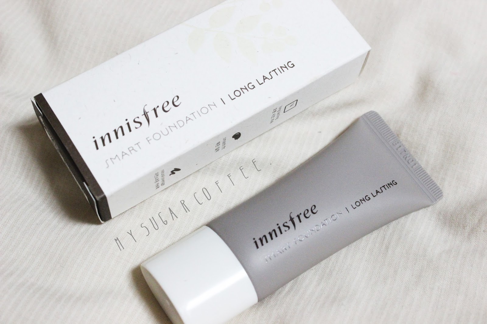 MY SUGARCOFFEE: REVIEW : Innisfree' Smart Foundation (Long Lasting ...