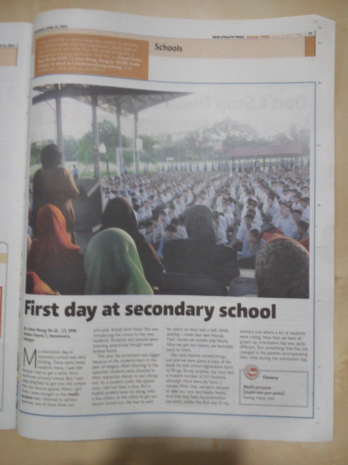 Pusat Sumber SMK Bandar Utama Damansara (3): Highlights of 2013: First ...