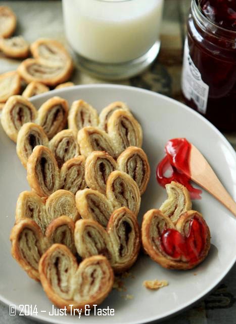 Palmiers dari Puff Pastry Instan | Just Try & Taste