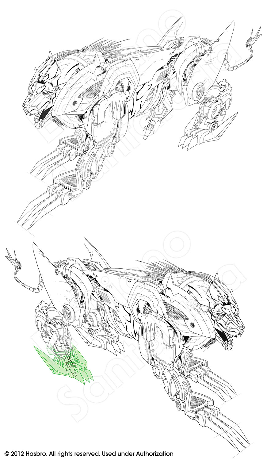 Official Thundertron sketchbook by Emiliano Santalucia !! | TFW2005 ...