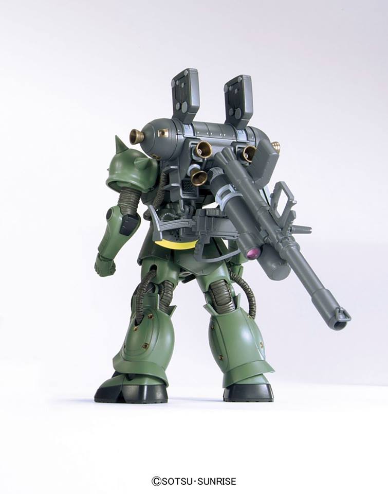 GUNDAM GUY: HG 1/144 Zaku II + Big Gun [Gundam Thunderbolt Anime Ver ...