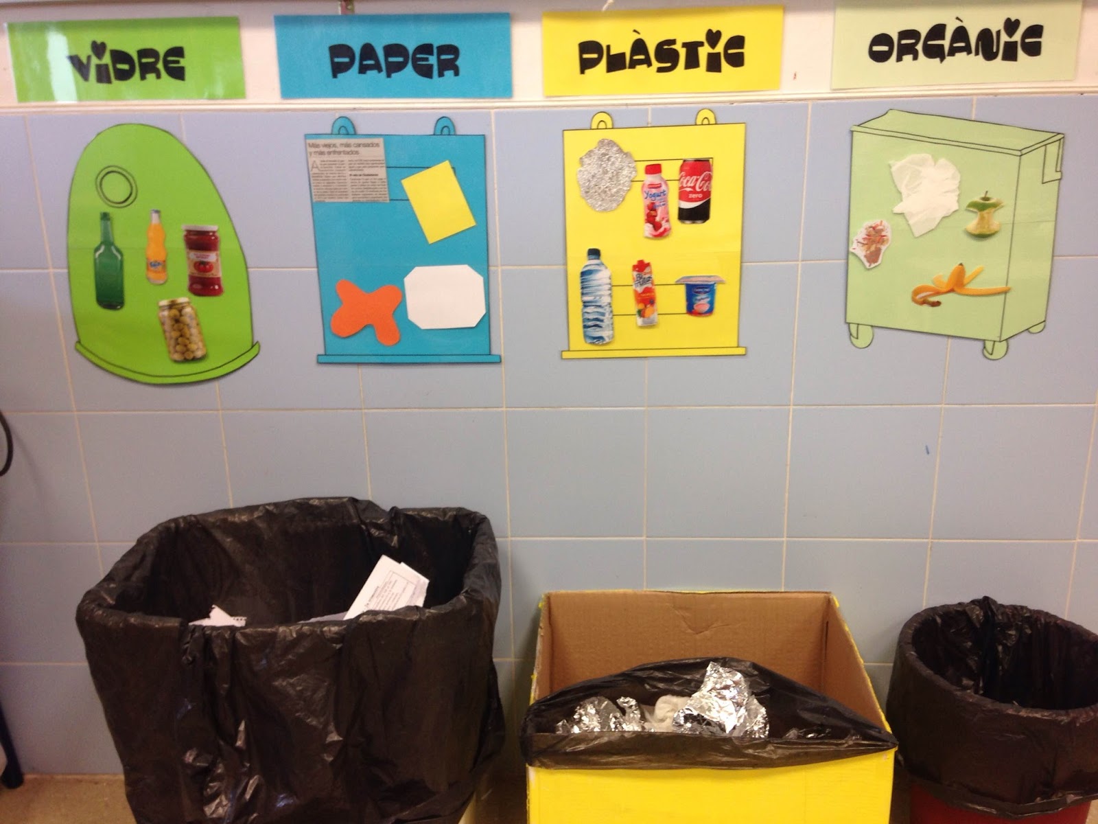 El pupitre del cocodrilo: Aprendemos a reciclar