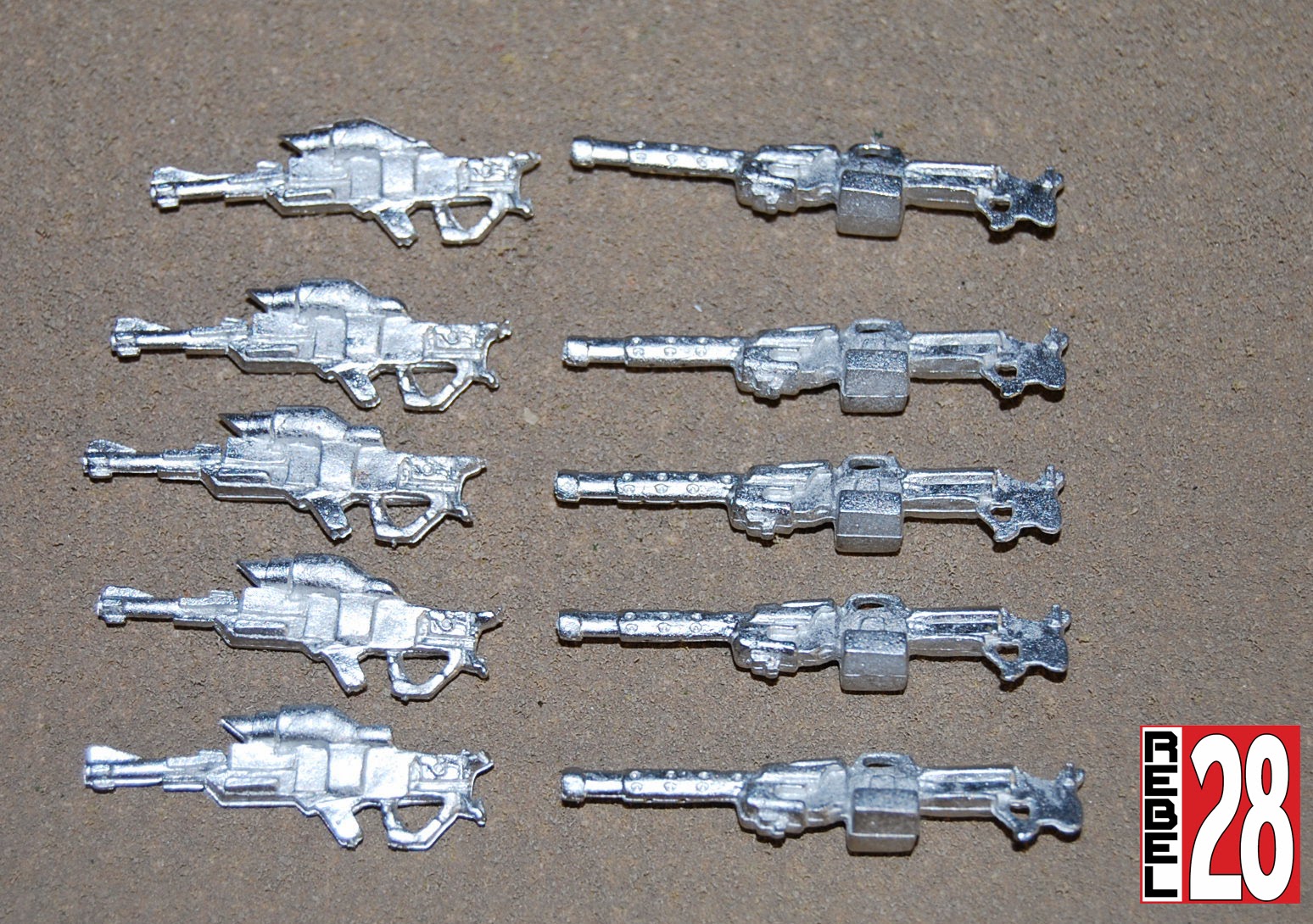 Wargame News and Terrain: Rebel Minis: 28mm Science Fiction Weapons ...