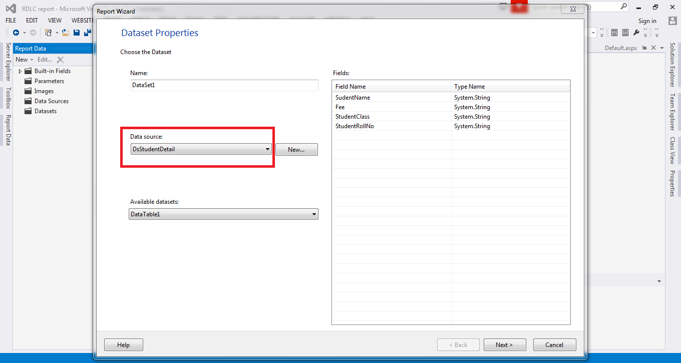 5 simple steps to Create RDLC Report in asp.net - ASPMANTRA | Asp.Net,MVC,AngularJs,Jquery ...