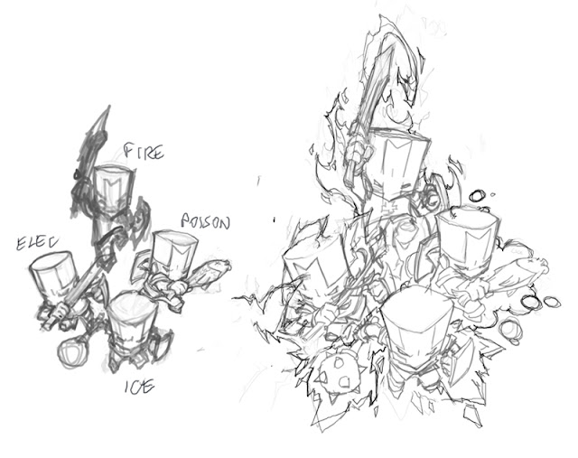 M/castle Crashers Knights Coloring Pages Coloring Pages