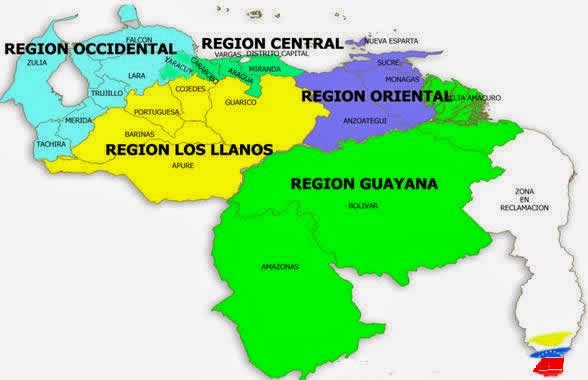 Jaime Jose Piña Arangure: División del Territorio Nacional para la ...
