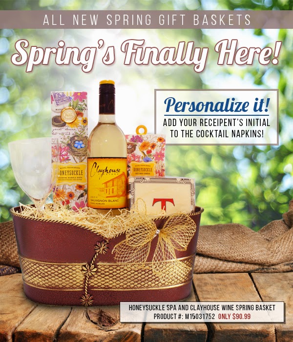 Build A Basket: Spring's Finally Here! New Spring Time Baskets.