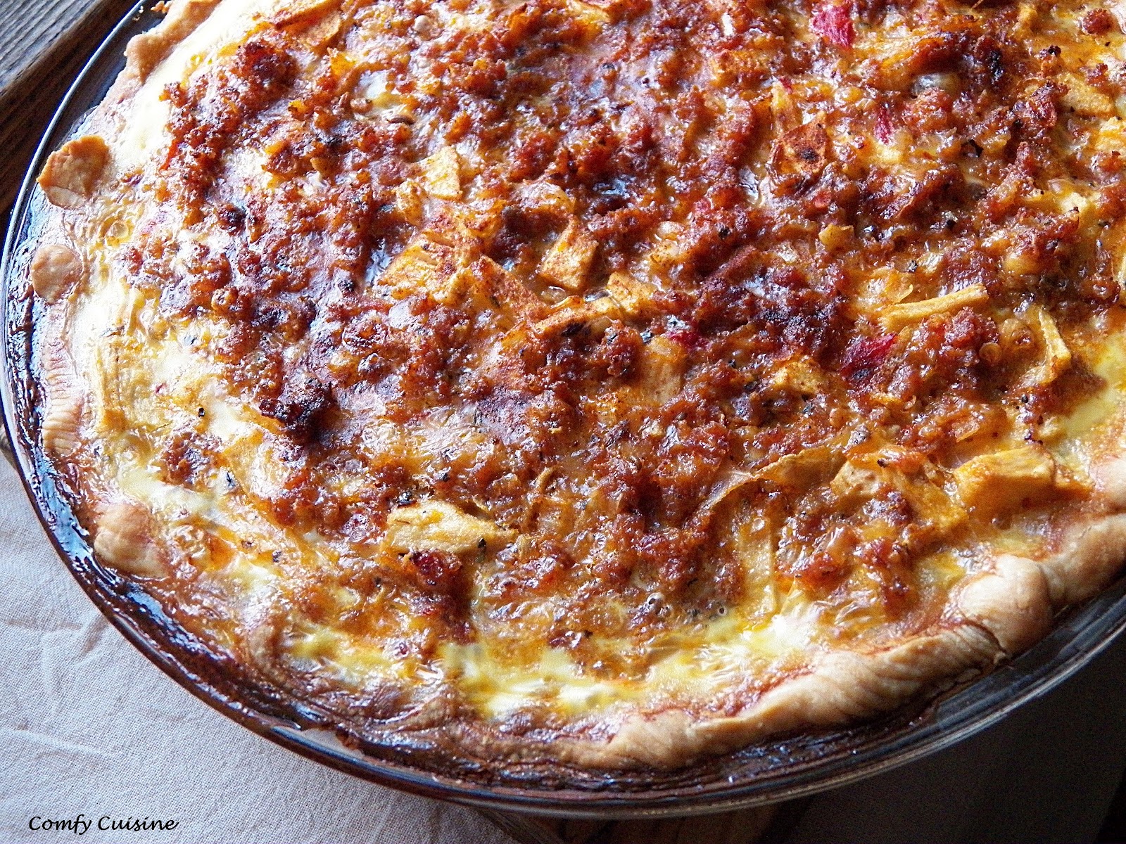 Comfy Cuisine- Home Recipes from Family & Friends: Jeannie's Sausage Pie