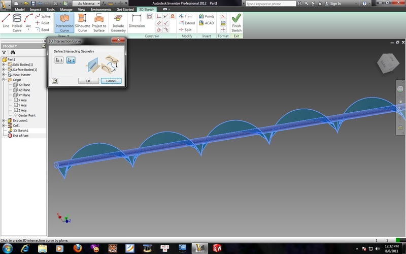 Blog học cơ khí: Thực hành: Vẽ dây cáp (wire rope) bằng Inventor