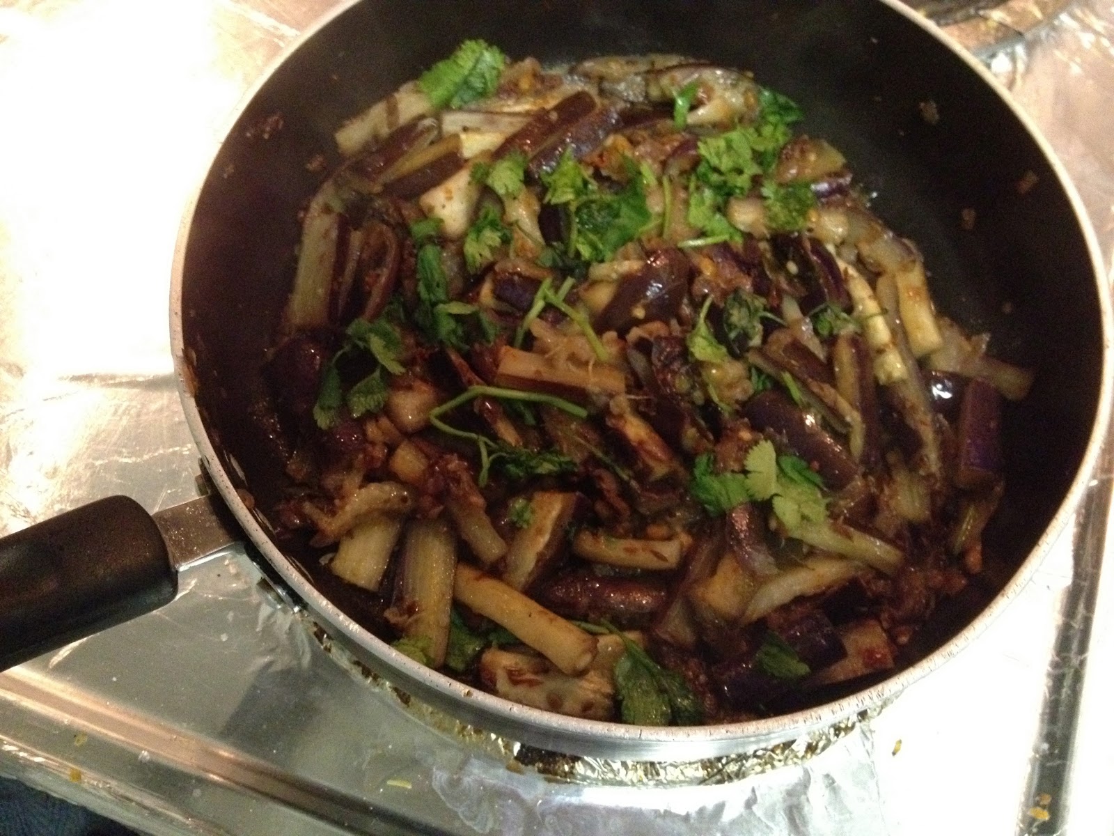 Eggplant/Brinjal Fry