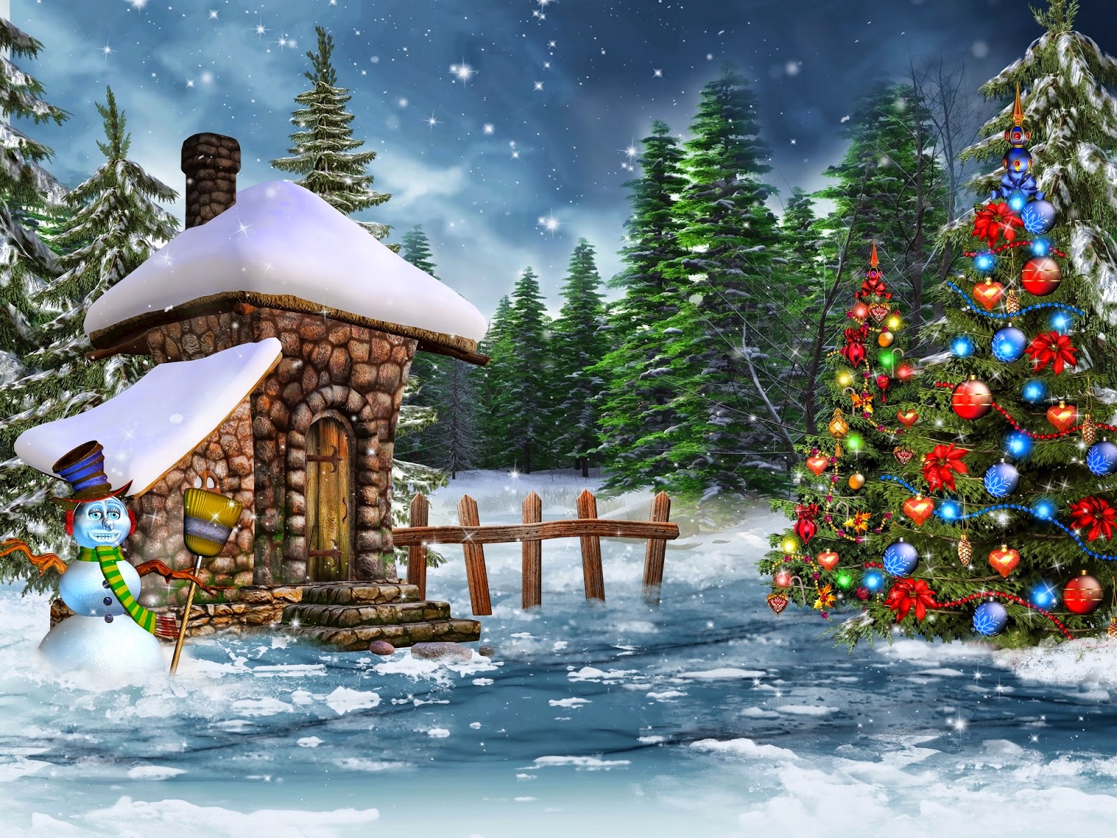 Mais Imagens de Natal - Bonecos de Neve - Arvores de Natal - Feliz ...