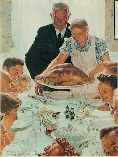 Nothing But Limericks: Norman Rockwell Thanksgiving - A Limerick