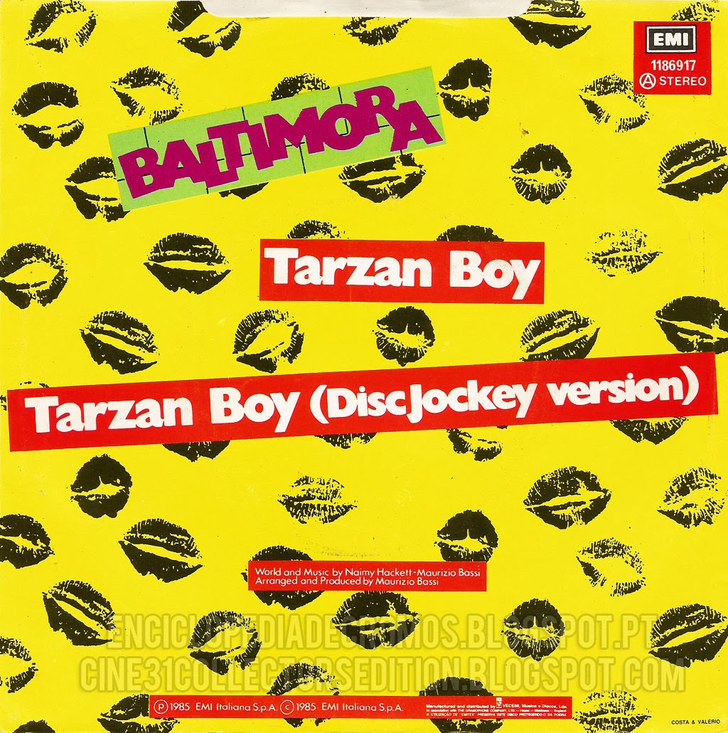 Enciclopédia de Cromos: "Tarzan Boy" - Baltimora