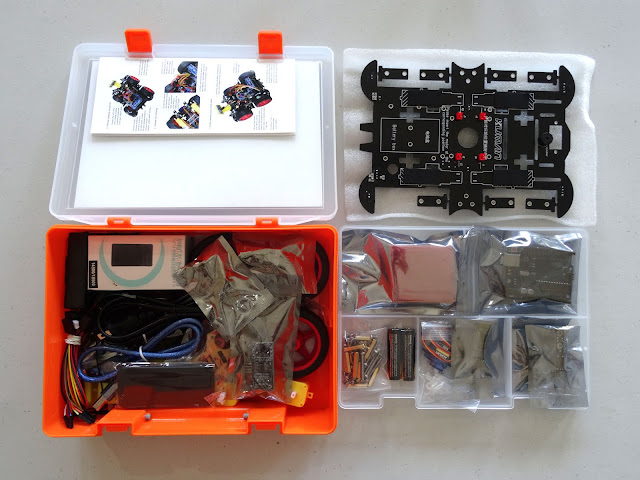 Mitov Software: Just received new cool SM11 Arduino Robot KIT from Kuman for the Visuino ...