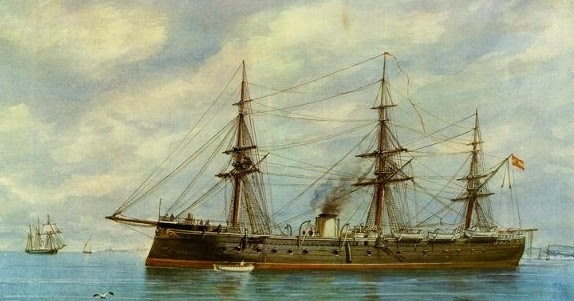 El desván de la Historia: Combate naval de El Callao el 2 de mayo de 1866