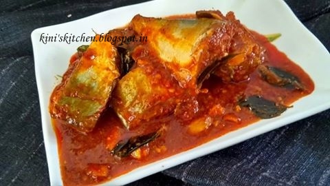 Bangude Pulimunchi/ Mackerel fish curry