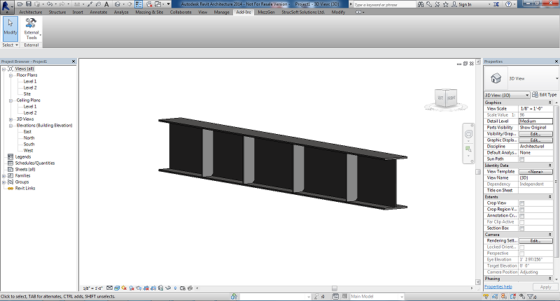 Revit Add-Ons: Free Web Stiffener Add-in (Updated)