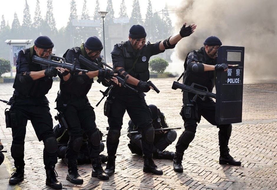 News of the day Chinese Armed Police SWAT units in exercise ~ China ...