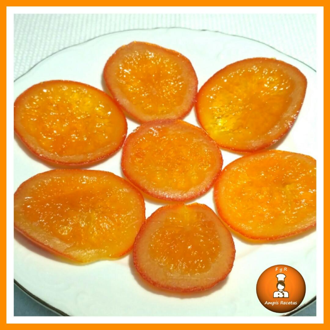 Naranjas confitadas y naranjas en almíbar ~ Fácil y Rico Ampis Recetas
