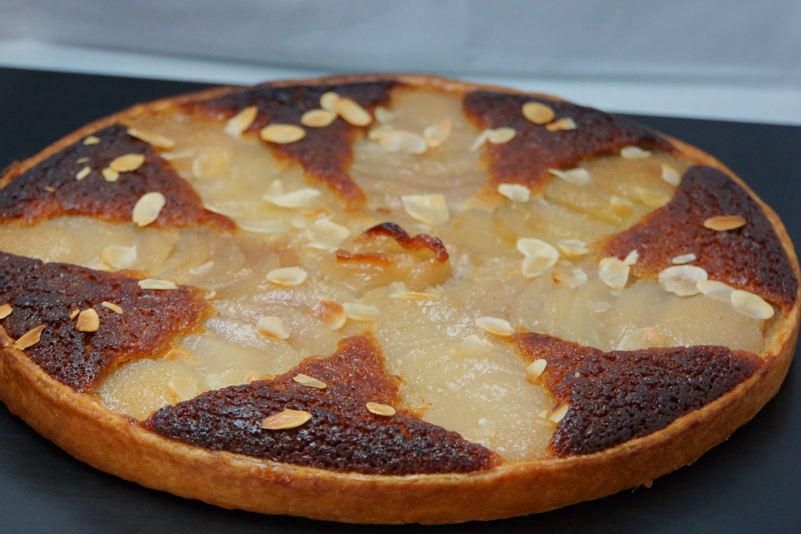 Tarte Amandine aux poires