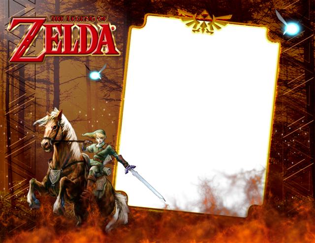 Marco para fotos de el videojuego The Legend of Zelda | Photo Frames