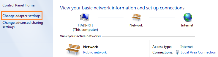 Cara Setting Jaringan Local Area Network (LAN) Di Windows 7 - HP Yitno
