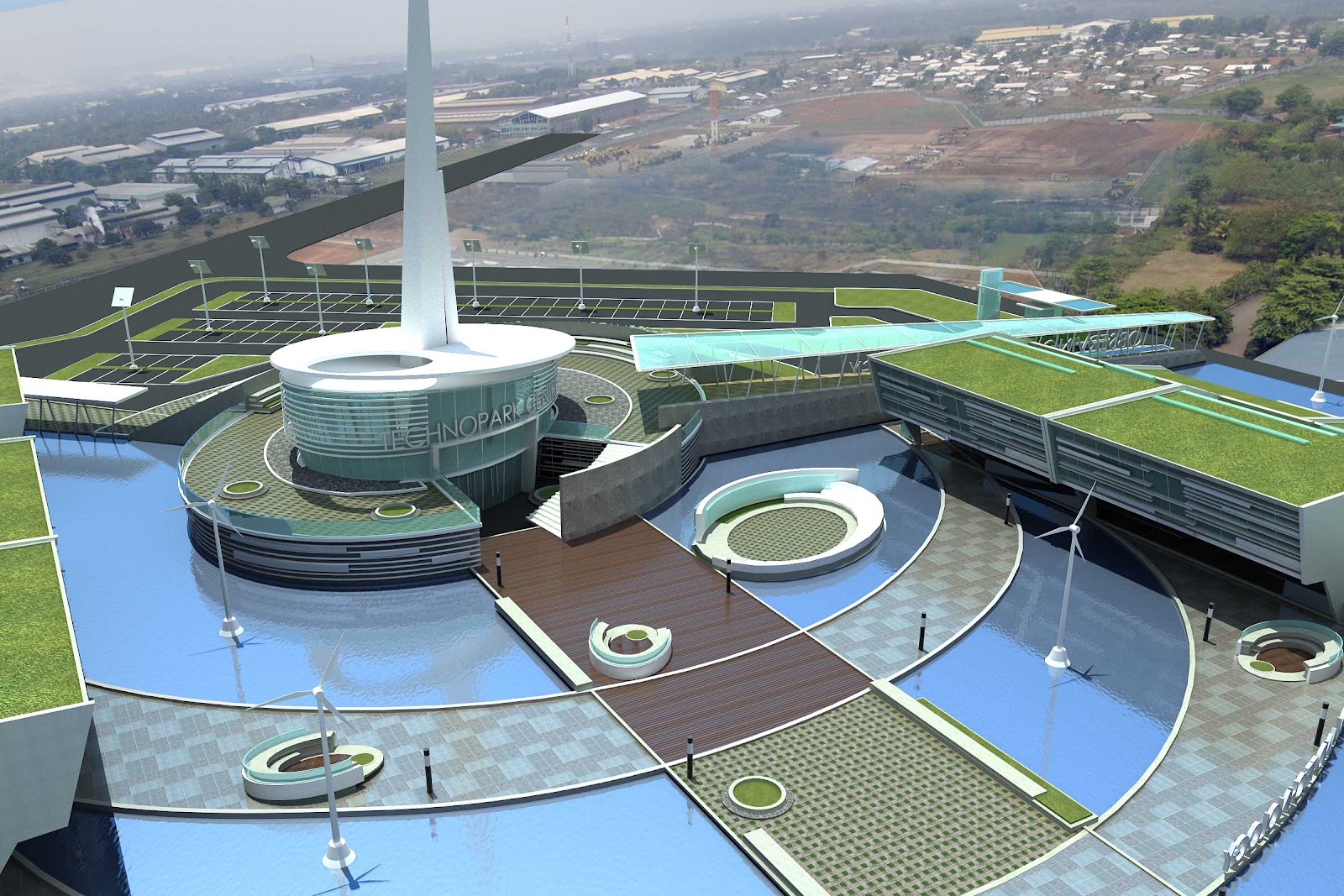 The Skyscraper Architecture: Bandung Techno Park