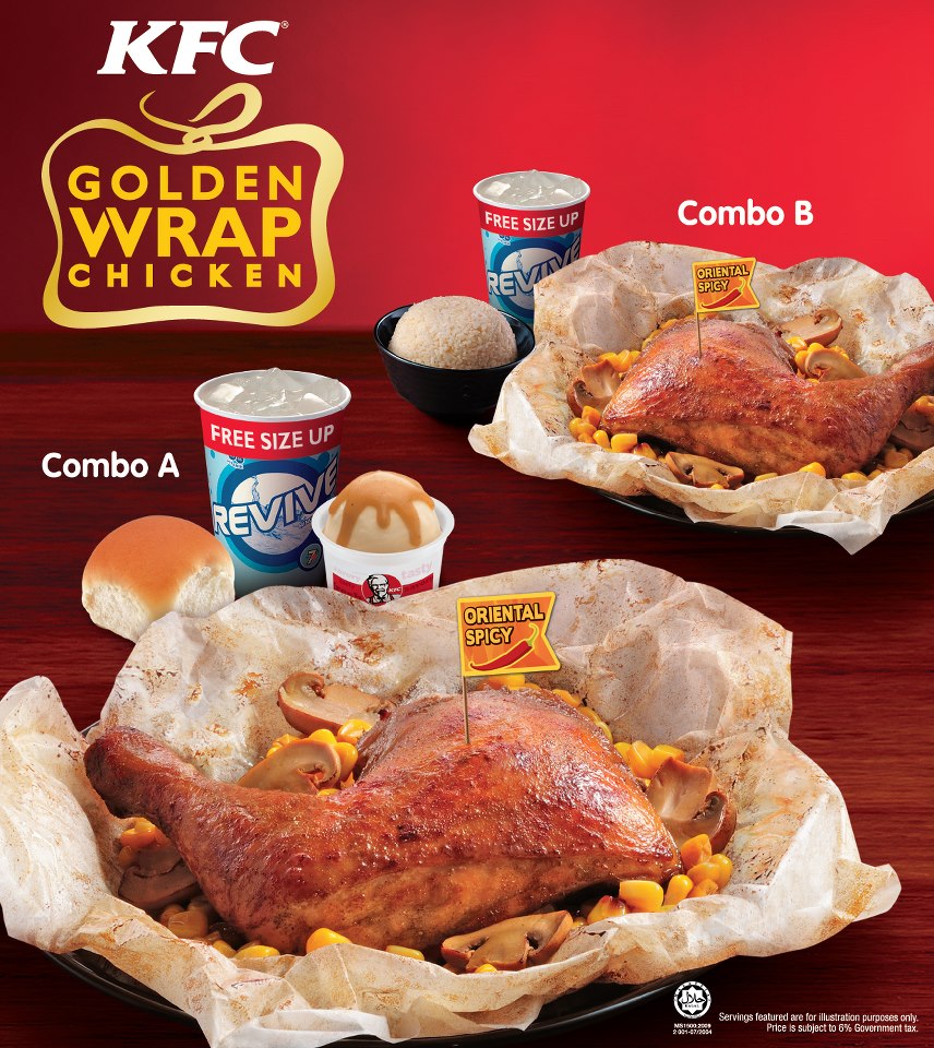 KFC Golden Wrap