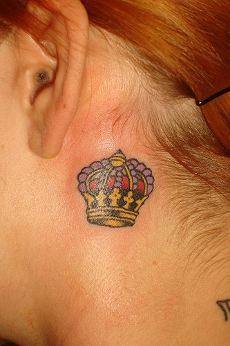 Cross Crown Tattoo ~ TATTO69
