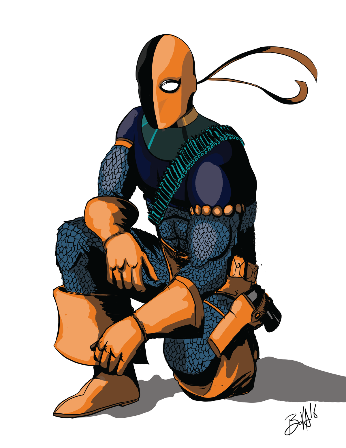 DC in the 80s: The DC fan art of Brennan Bova