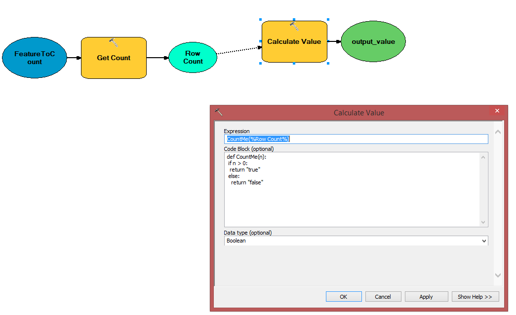 GIS Study: ArcMap Model Builder for Conditional Statements