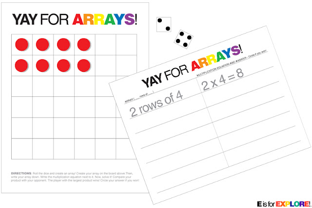 Love 2 Teach Math: 2.OA.4 Multiplication Activities