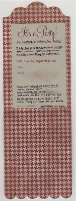 Scrapbook with Kira: Thirty-One Party Invitation