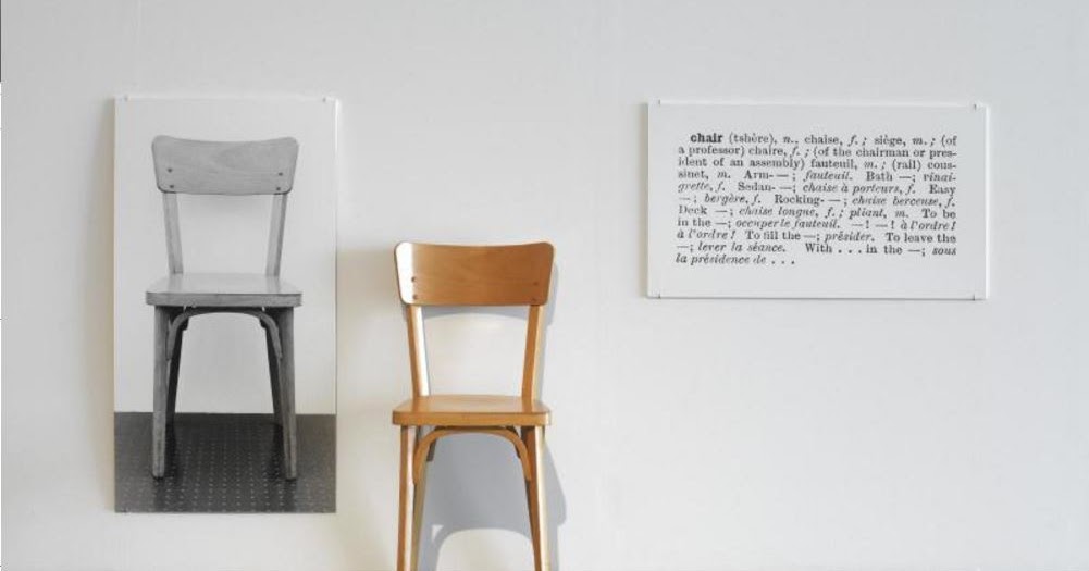 Histoire de l'art en Design Produit: ONE AND THREE CHAIR par Joseph ...