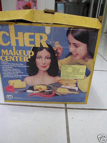 Herbie's World of Kitsch & Toys: VINTAGE 1977 CHER MAKEUP STYLING HEAD