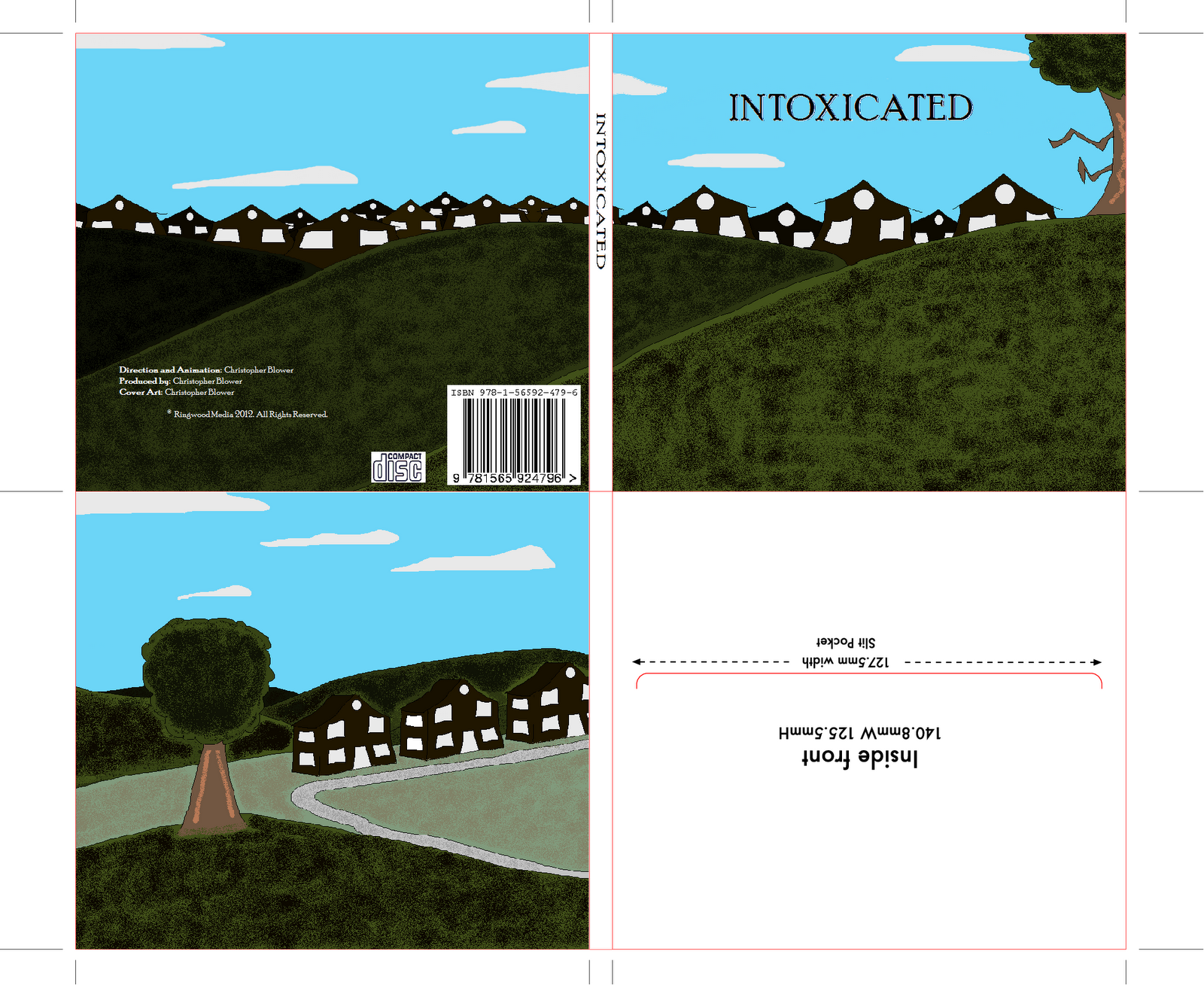 Christopher's Media Advanced Portfoilo: Digipak Design Update #3