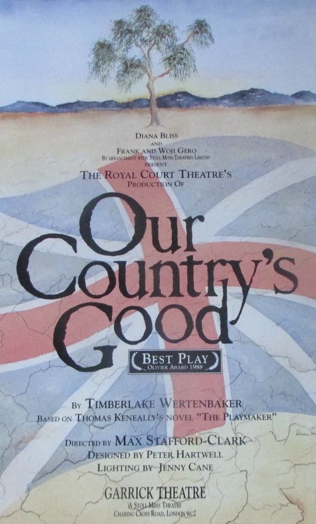 Chris n that: OUR COUNTRY'S GOOD at the Olivier - Freedom Through Theatre