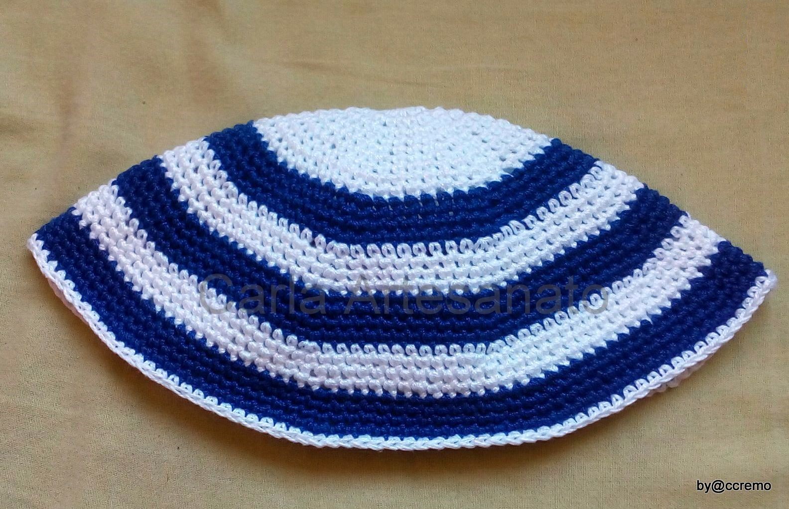 Carla Cremonesi : Kipá em crochet