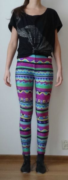 Hippie Boutique: Colanti colorati modele-50 ron-REZERVATI