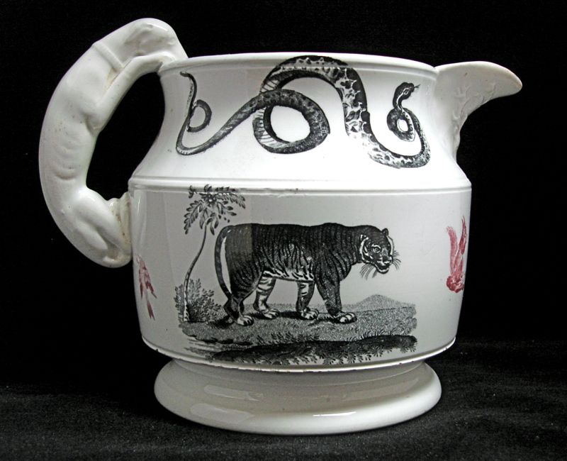 Dishy News - A Transferware Blog: "MENAGERIES" JUG