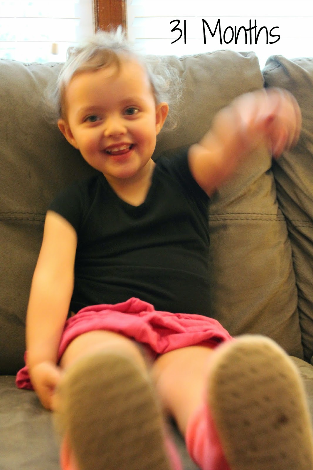 Our Beautiful Mess: Addison Sophia: 31 Months // Happy Friday