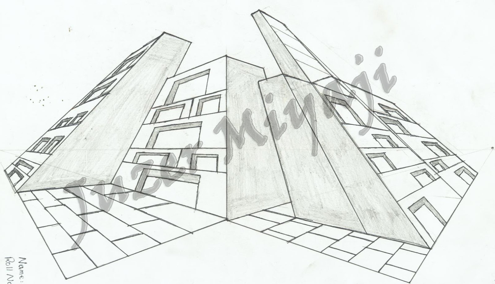 Artworks: Three point perspective