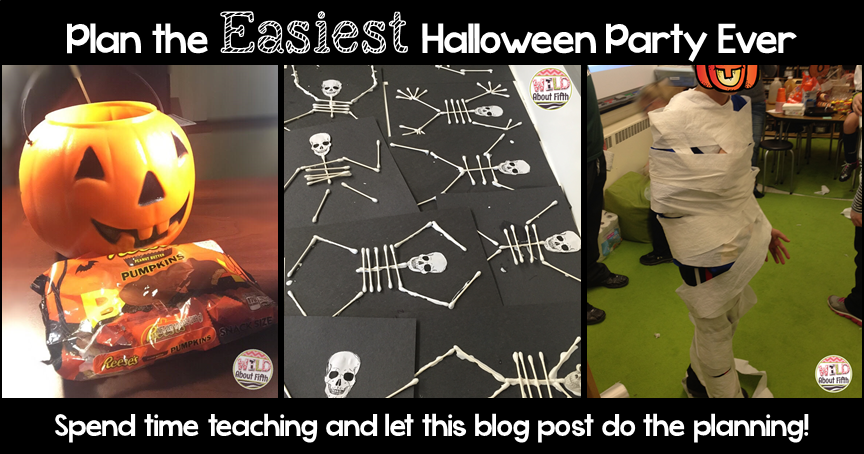Planning a Halloween Party this week? | Wild about fifth grade
