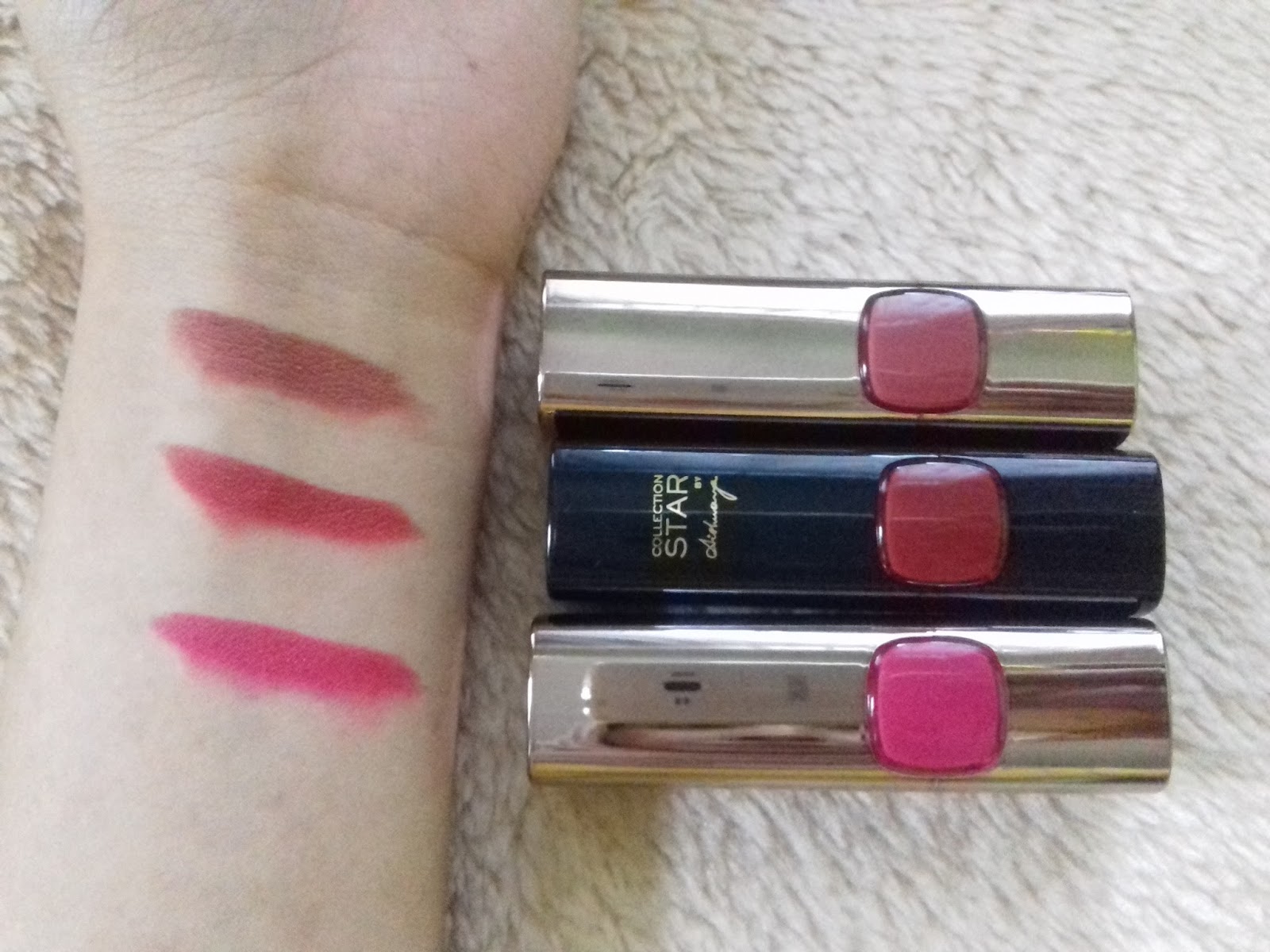 Mauvy Beauty Blog: L'OREAL Matte BEST SELLER LIPSTICK Review!!! (Maple ...