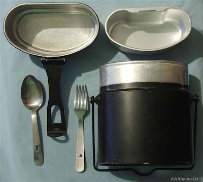 Webbingbabel: Swiss Army Mess Kit - Schweizer Armee Kochgeschirr M1910