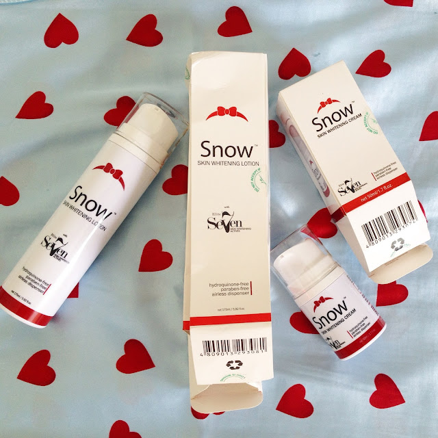 MegaAnnelim : Snow Skin Whitening Lotion and Cream Review